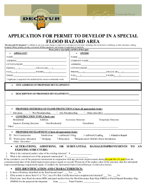 Fillable Online Floodplain General Permit Fact Sheet Fax Email Print ...