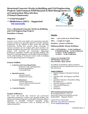 Fillable Online Concrete Construction Hazards You Need to Know to Stay ...