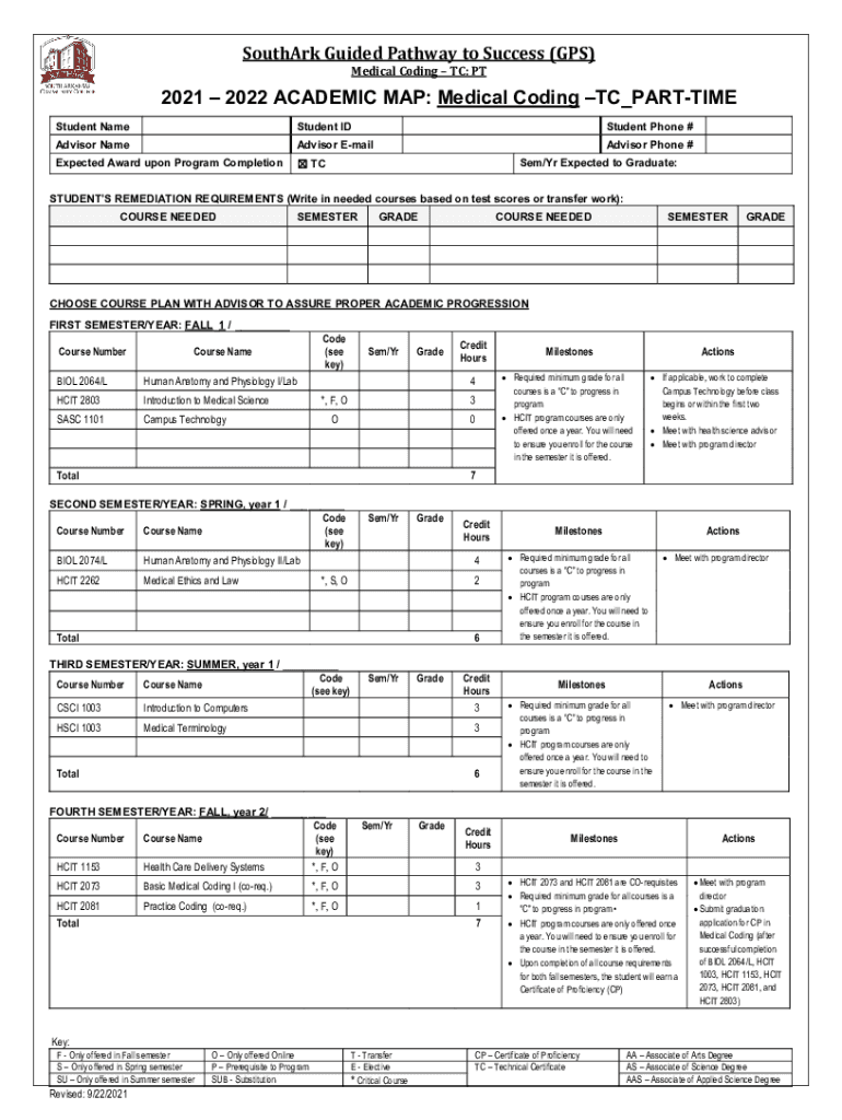 Fillable Online Program: Medical Coding Specialist Certificate - PPCC ...