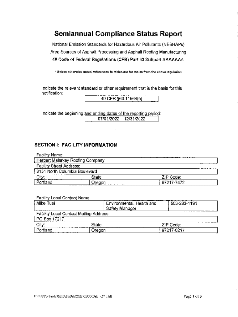 Fillable Online National Emission Standards for Hazardous Air ...