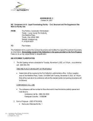 Fillable Online ADDENDUM 2 Request For Applications - Update Fax Email ...