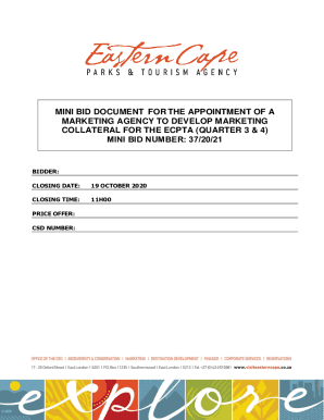 Fillable Online visiteasterncape co Marketing Collateral Request Form ...