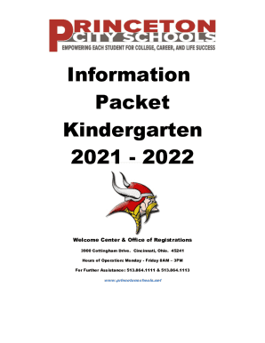 Fillable Online Princeton City School District is pleased to announce ...