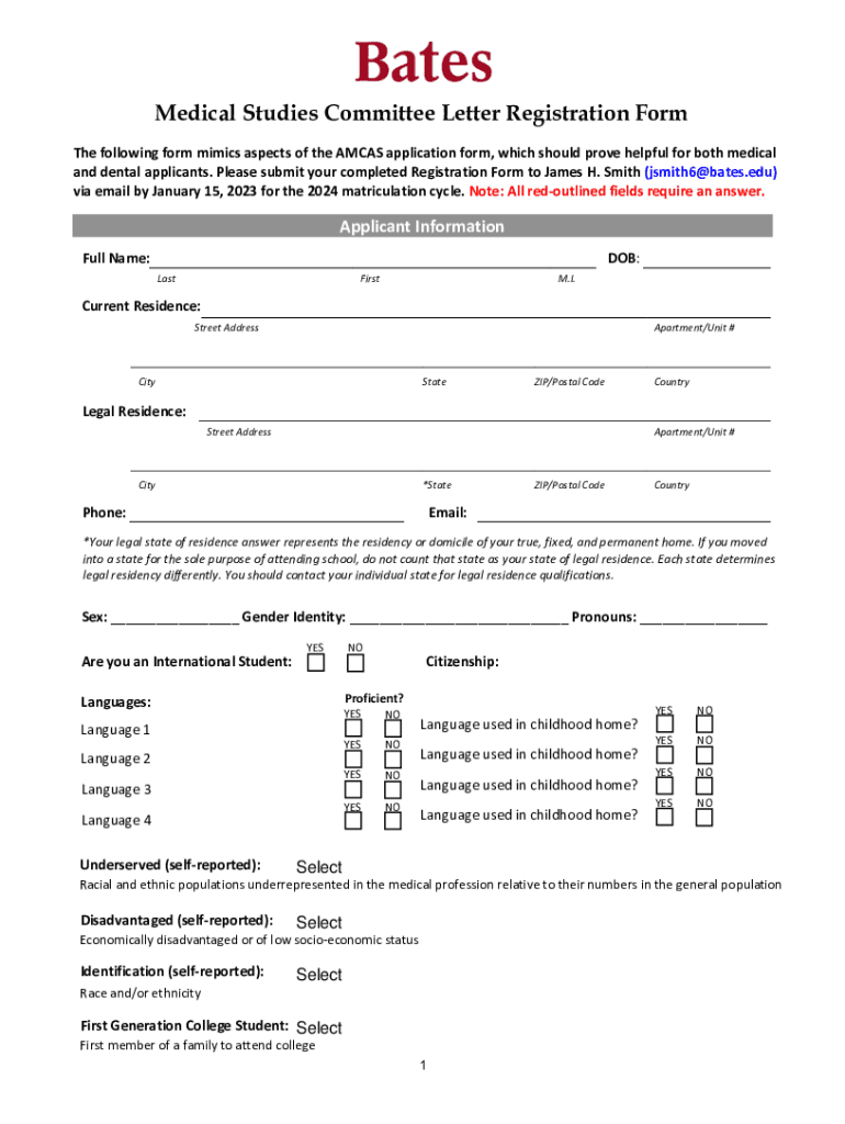 Fillable Online Step-by-Step InstructionsPost-Baccalaureate Pre-Health ...