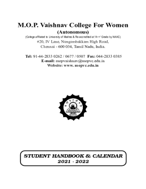 Fillable Online mopvc edu MOP Vaishnav College for Women (Autonomous ...