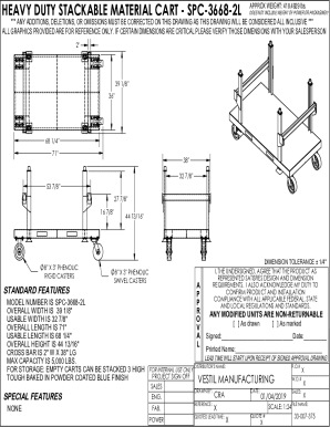Fillable Online Husky 2-Tier Plastic 4-Wheeled Service Cart in Black ...
