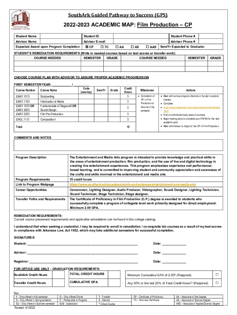Fillable Online STUDENTS REMEDIATION REQUIREMENTS (Write in needed ...