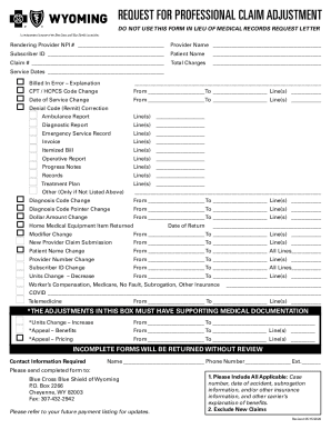 Fillable Online Residential Treatment Services Manual - Billing ...