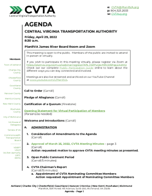 Fillable Online Central Virginia Transportation Authority ...