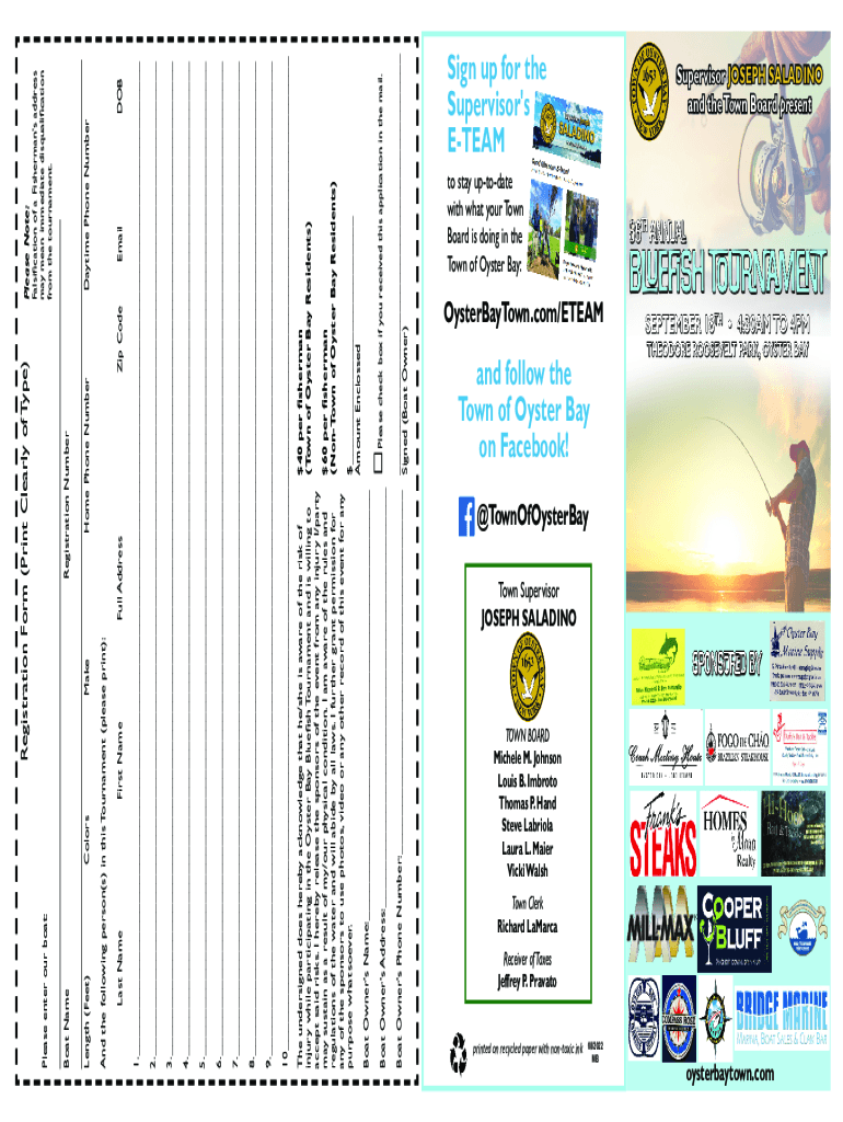 Fillable Online 2022-Bluefish-Tournament-Brochure.pdf - Town of Oyster Bay Fax Email Print ...