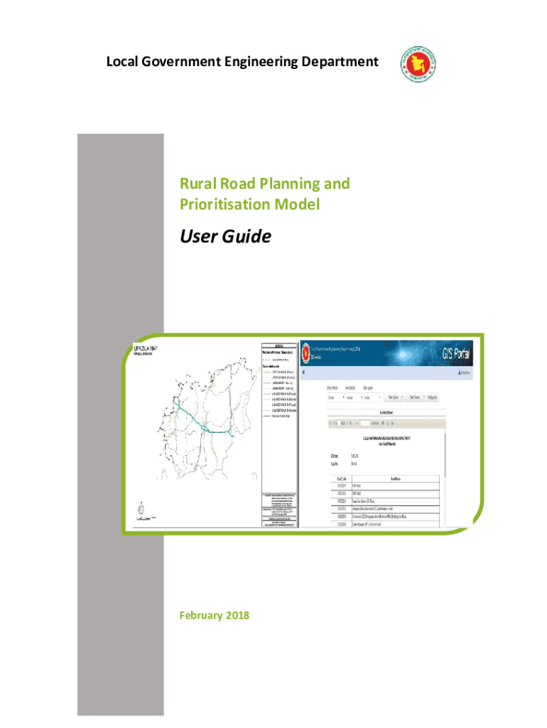 Fillable Online A Methodology for Planning and Prioritisation of Rural ...