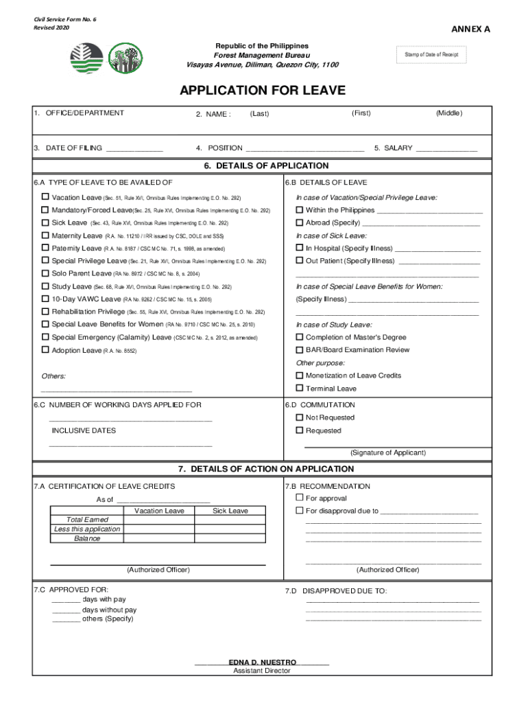Fillable Online forestry denr gov Tips for Filing Forms by Mail Fax ...