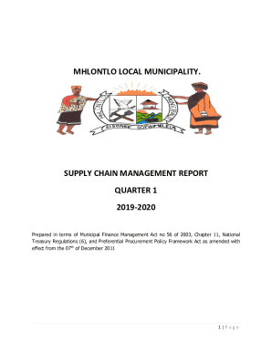 Fillable Online Updated Bi Annual MFMA Compliance report Fax Email ...