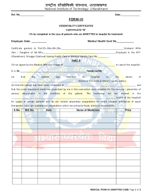Fillable Online nituk ac time-limit-for-disposal-of-personal-claim.pdf ...