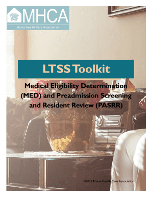 Fillable Online . Medical Eligibility Determination (MED) and ...