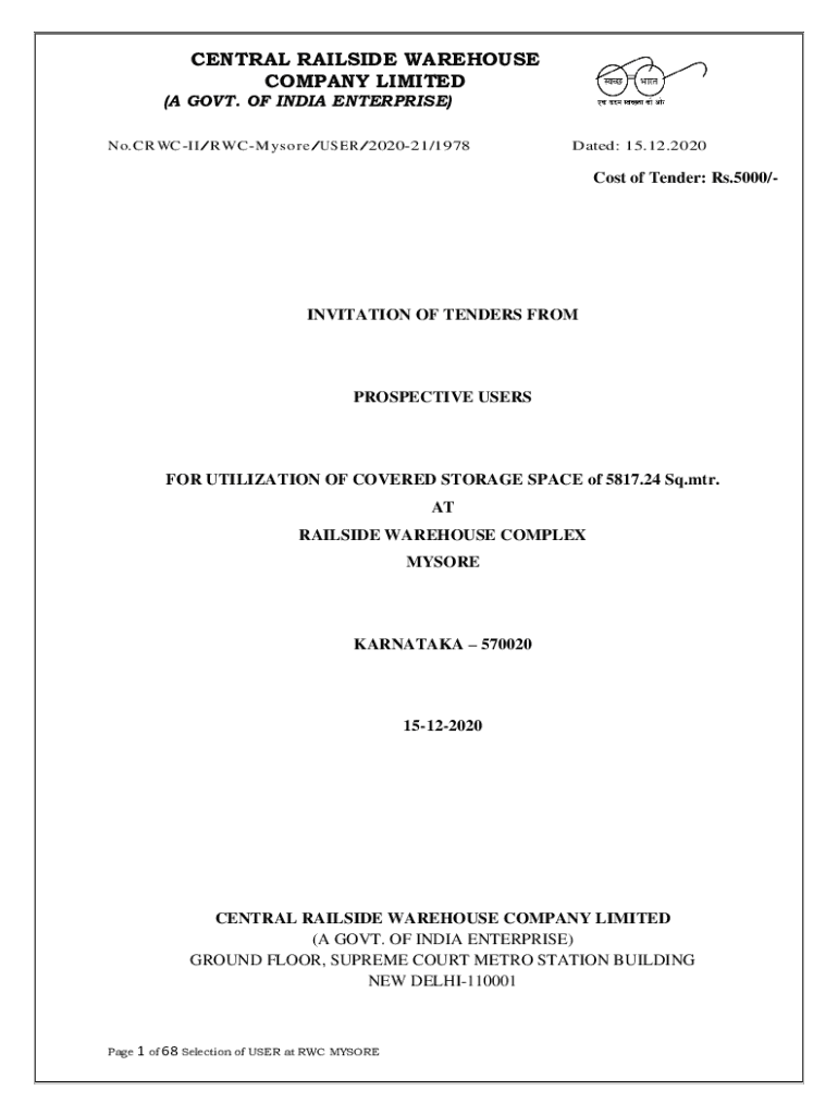 Fillable Online Invitation to Tender Demolition and Debris Clearance ...