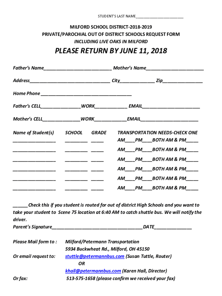 Fillable Online Transfer Request for MCPS Service School Assignment for ...