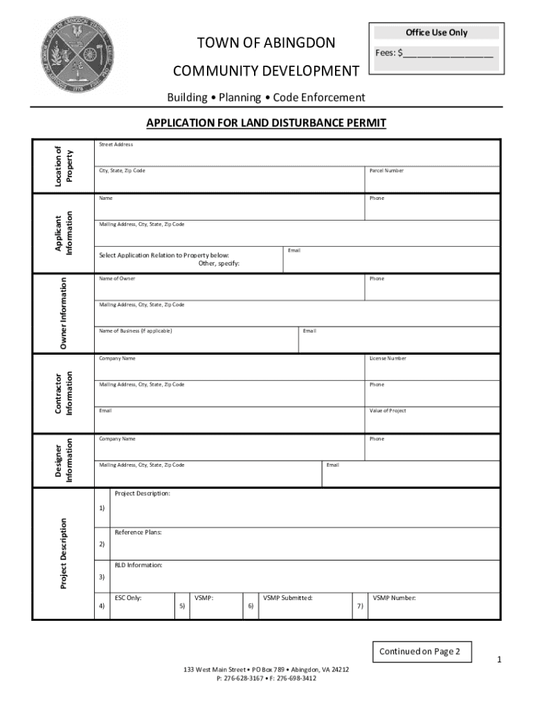 Fillable Online Site Plans, Building Plans, and Sign Permit ...