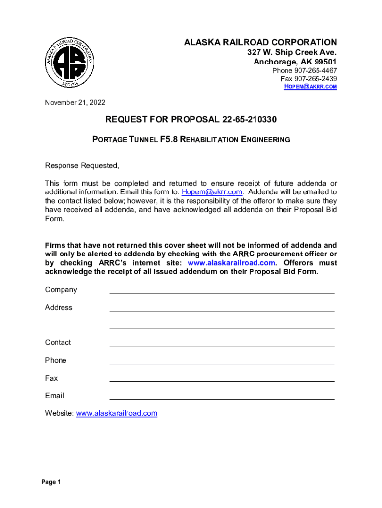 Fillable Online RFP 15-20-203749 Positive Train Control - Performance Audit Fax Email Print ...