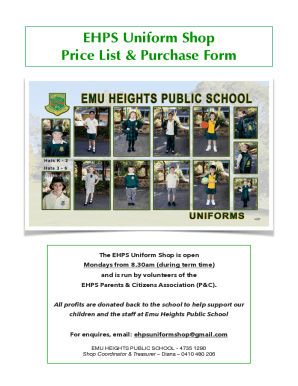 Fillable Online EHPS Order form 2019 pdf Fax Email Print - pdfFiller