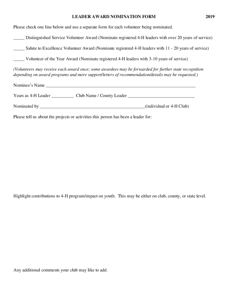 Fillable Online Sample of a Winning Nomination for the WIT Leadership ...