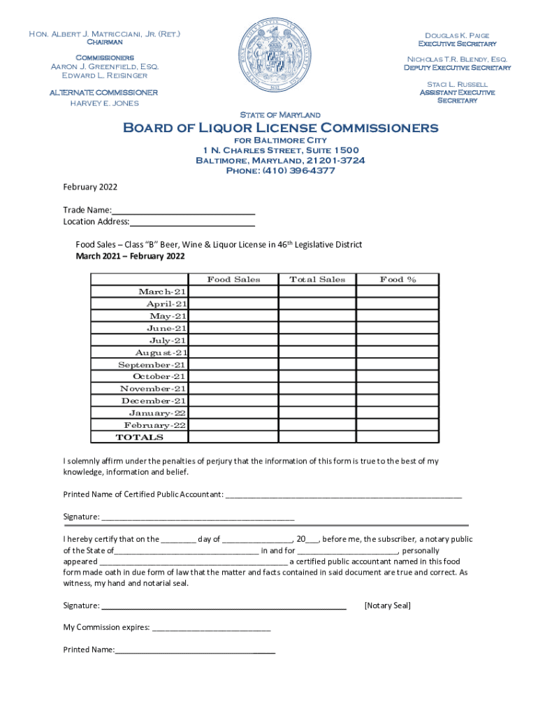 Fillable Online Untitled - Liquor License Board Fax Email Print - pdfFiller