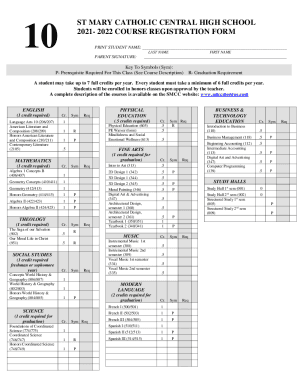 Fillable Online Holy Name of Mary Catholic Secondary School - Home Fax ...