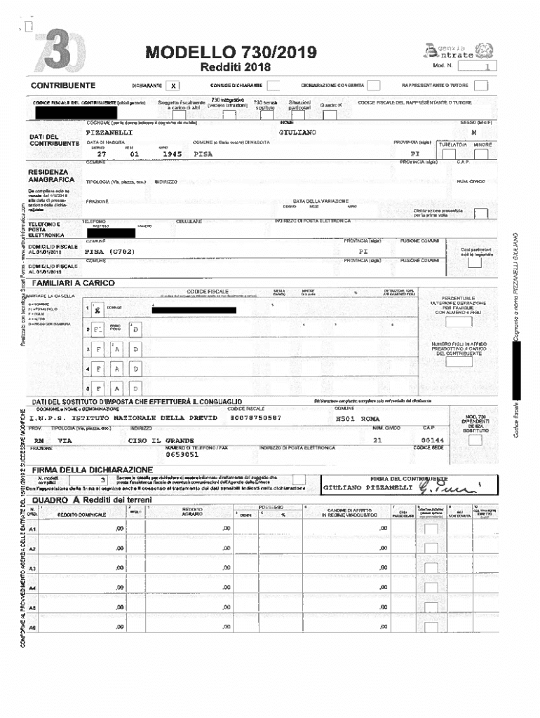 Compilabile Online La detrazione per i figli a carico - Agenzia delle ...