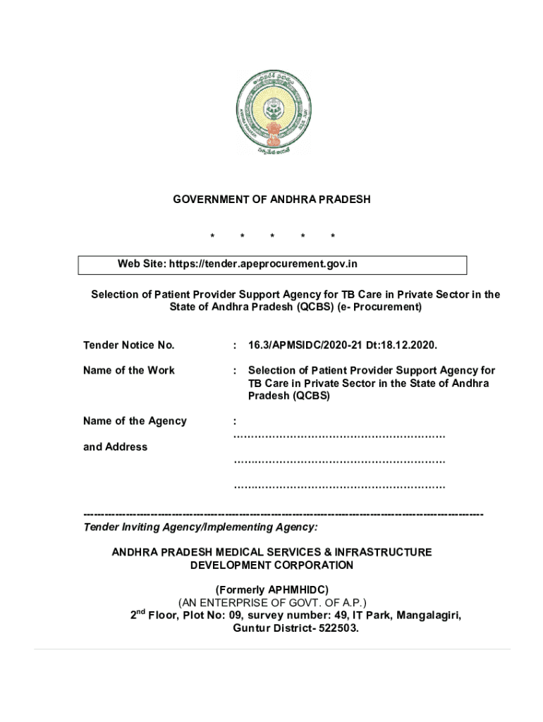 Fillable Online apmsidc ap nic Selection of Patient Provider Support ...