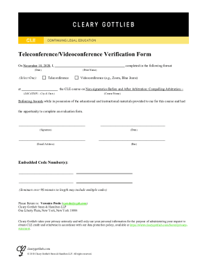 Fillable Online Video CLE Verification Form - NYAW.docx Fax Email Print ...