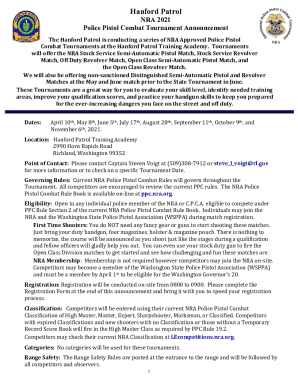 Fillable Online NRA Police Pistol Combat Rule Book Fax Email Print ...