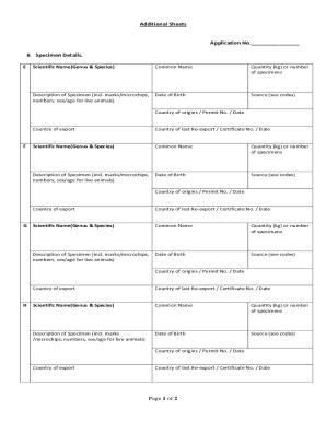 Fillable Online Application Form for Export of - NEPA Fax Email Print ...