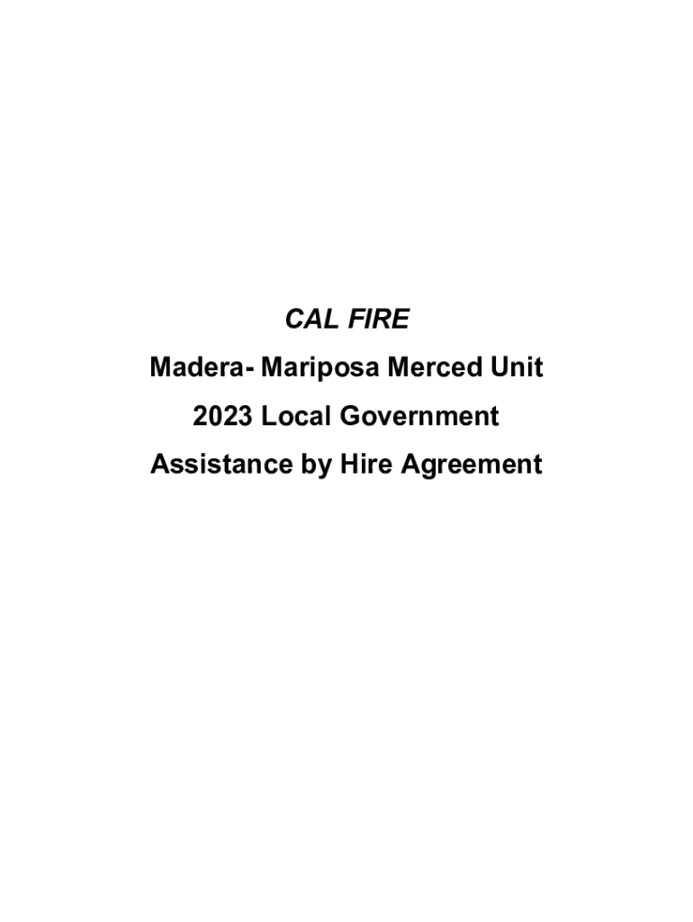 Fillable Online web2 co merced ca fire protection reimbursement agreement Fax Email Print ...