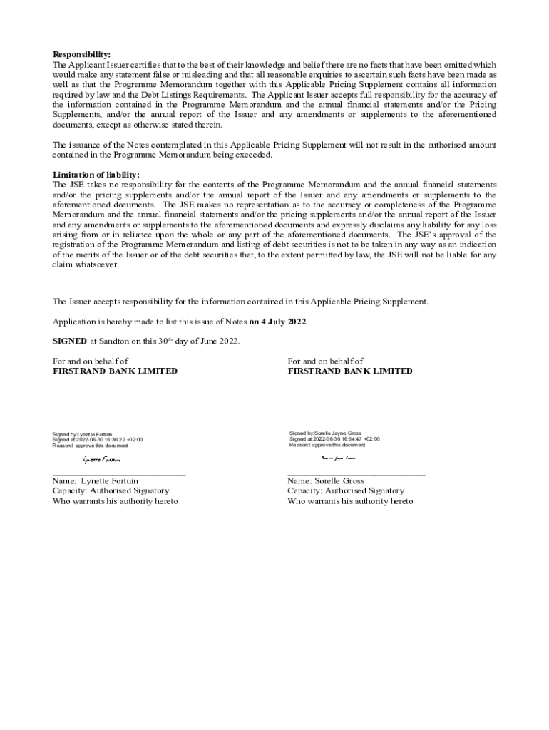 Fillable Online Notice for the redenomination of the reference entity ...