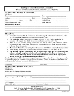 Fillable Online What is an ARC or ACC in HOA? - RealManage Insight Fax ...