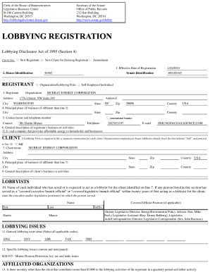 Fillable Online instructions for form ld-2, lobbying report Fax Email ...