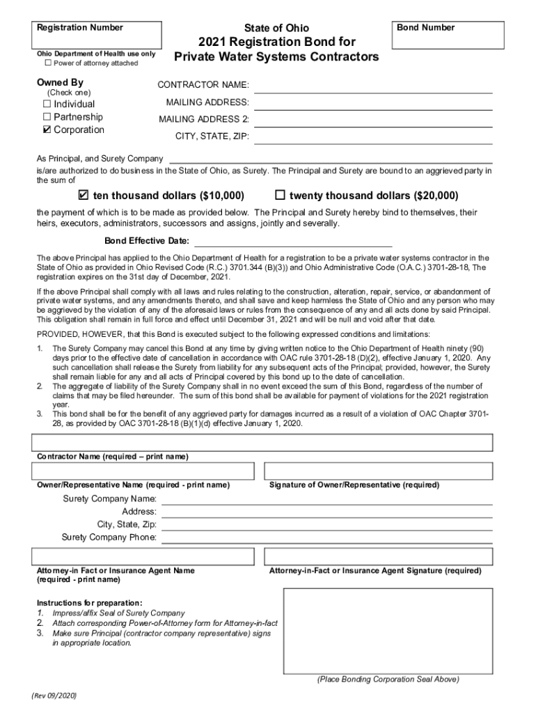 Fillable Online List of Registered Private Water System Contractors Fax Email Print - pdfFiller