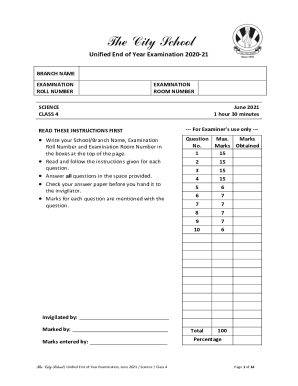 Fillable Online CLASS 4 Fax Email Print - pdfFiller