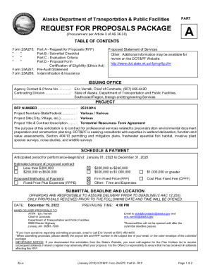 Fillable Online dot alaska Project Numbers-State/Federal Fax Email ...