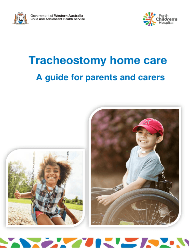 Fillable Online Tracheostomy Home Care Booklet - Carver College of ...