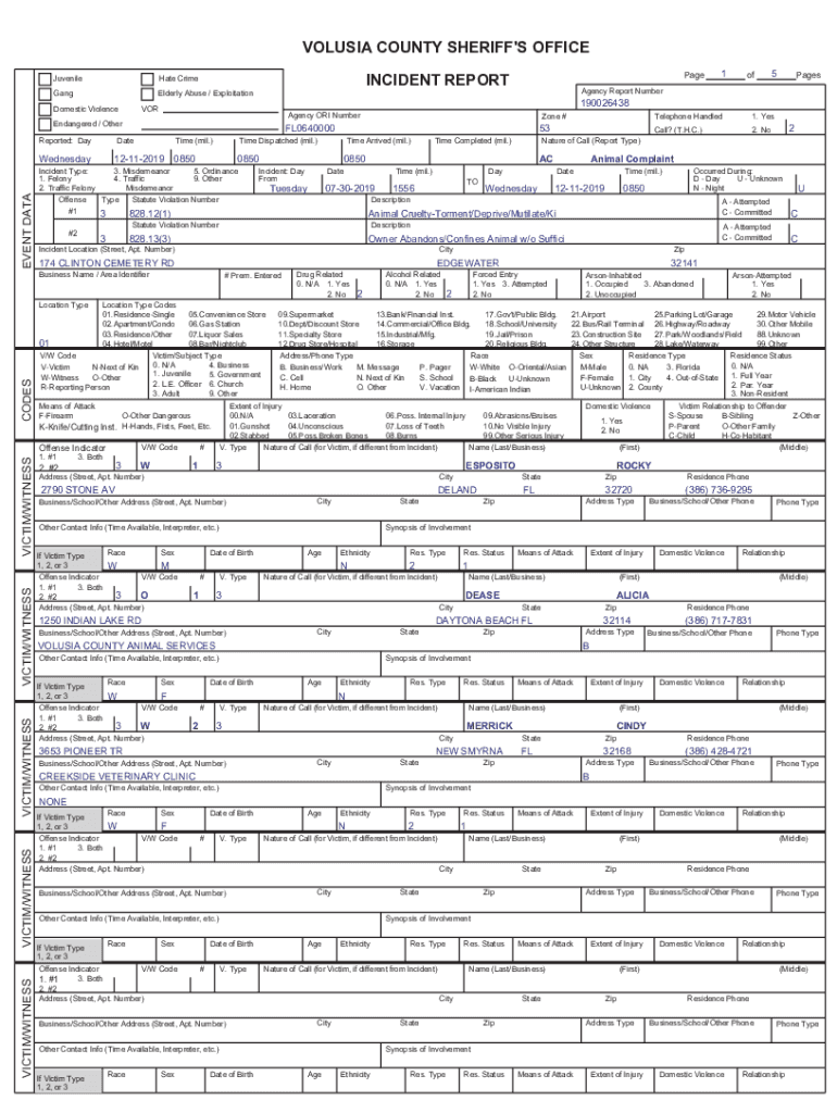 Fillable Online Volusia County sheriff set to open new Juvenile Assessment ... Fax Email Print ...