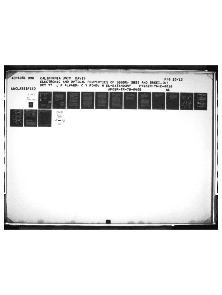 Fillable Online Electronic and Optical Properties of SbSBr, SbSI and ...