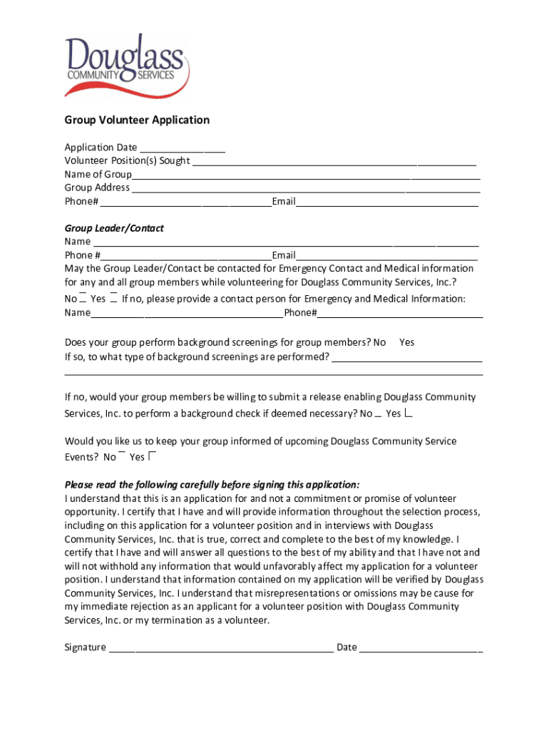 Fillable Online BEAS Academy Volunteer Form Fax Email Print - pdfFiller
