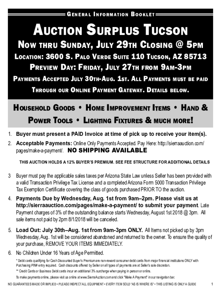 Fillable Online Request surplus property available to the general public Fax Email Print - pdfFiller