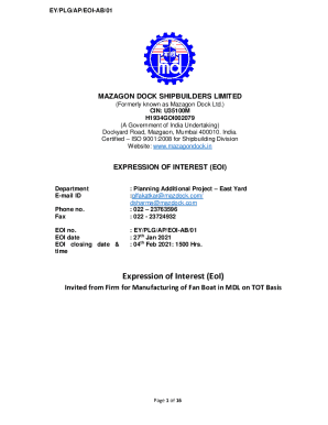 Fillable Online Mazagon Dock Shipbuilders Limited - Zauba Corp Fax ...