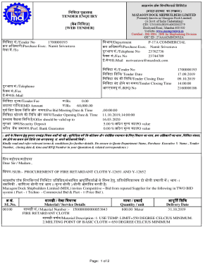 Fillable Online /EMD Amount Fax Email Print - pdfFiller