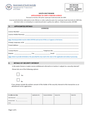 Fillable Online application for permit to drill, plug, backfill ...