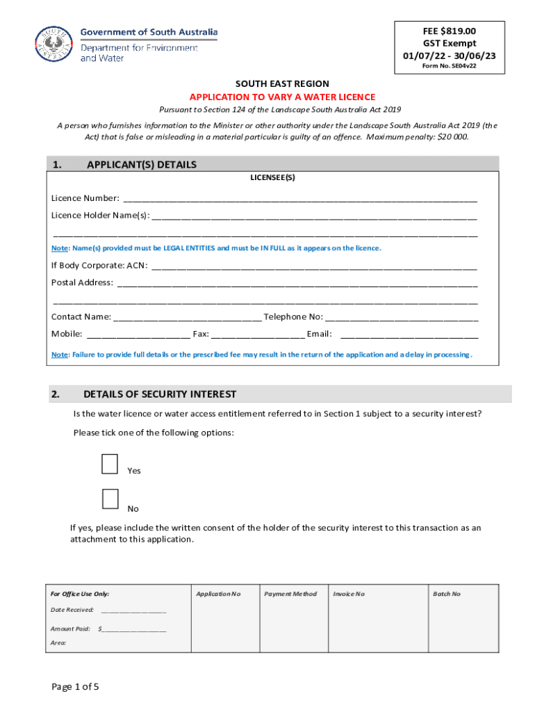 Fillable Online application for permit to drill, plug, backfill ...
