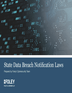 Fillable Online Data Breach Notification Laws by State - IT Governance ...