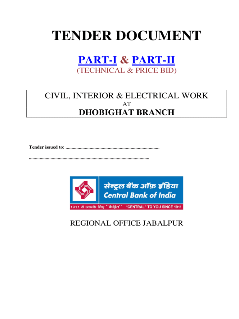 Fillable Online Common Tendering Party DefinitionLaw Insider Fax Email ...